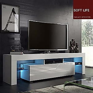 Inch TV Stand White - Modren TV Stand TV Stnad Entertainemtn Center Stands Living Room White TV Stnd Better Homes and Garden TV Stand Modern Farmhouse