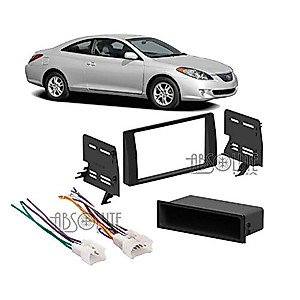Absolute USA ABS99-8231 Fits Toyota Camry 2002-2006 Multi DIN Stereo Harness Radio Install Dash Kit Package