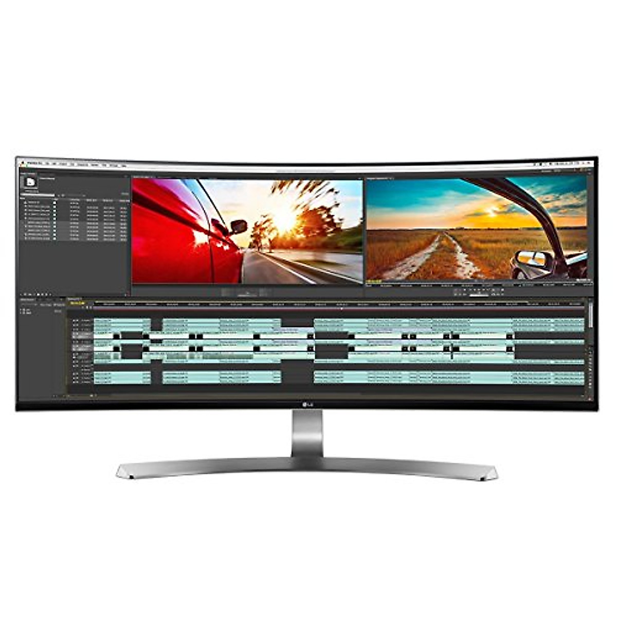LG 34UC98-W 34-Inch 21:9 Curved UltraWide QHD IPS Monitor with Thunderbolt