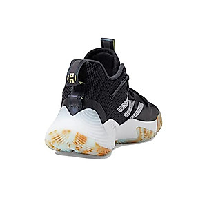 adidas Unisex Harden Stepback 3 Basketball Shoe, Black/Dash Grey/Carbon, 11.5 US Men
