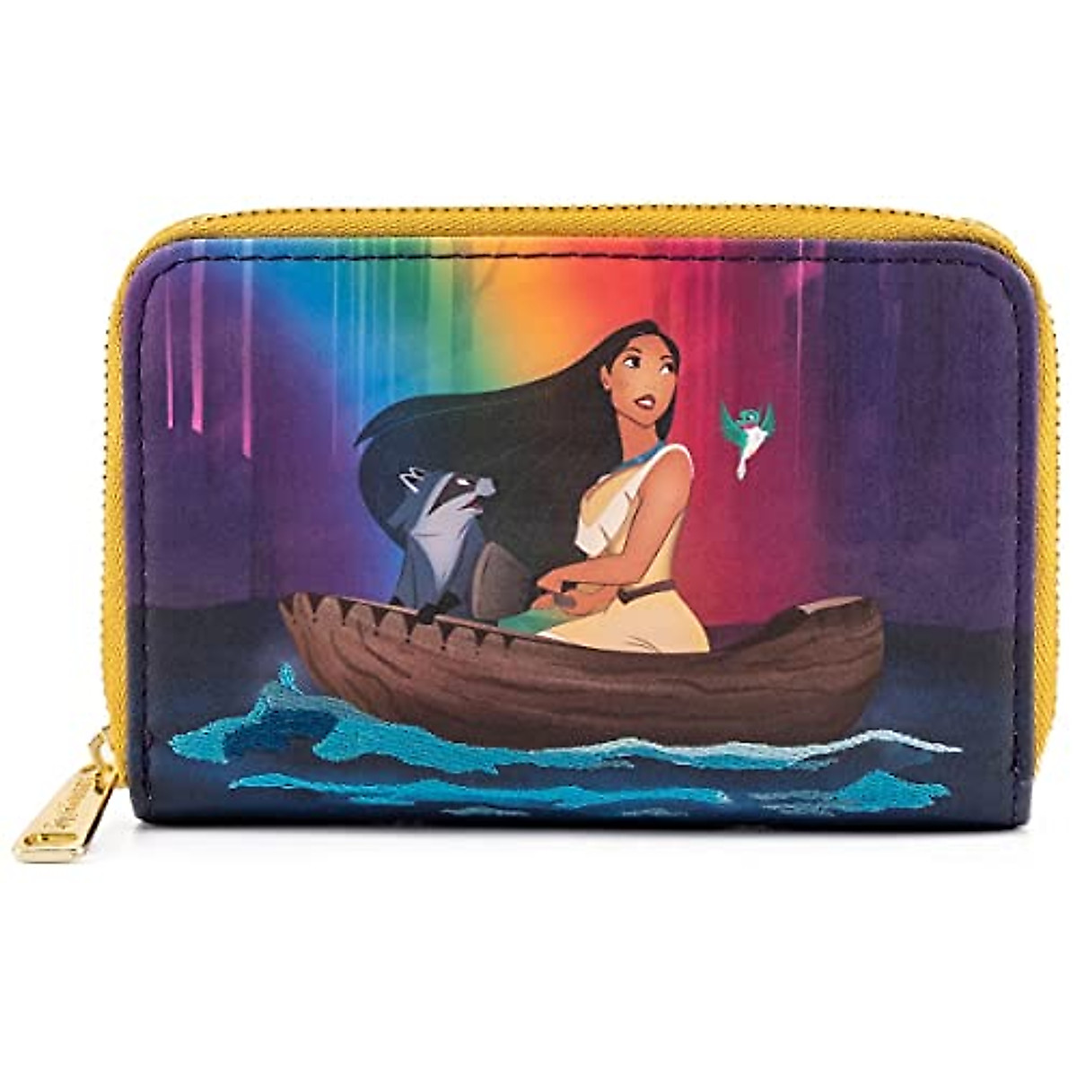 Loungefly Disney Pocahontas Just Around the River Bend Faux Leather Wallet