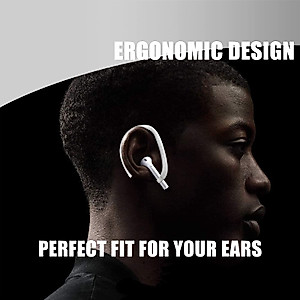 Replacement Airpod Ear Hooks Designed for Apple AirPods 1, 2, 3, Pro and Pro 2 Earbuds Accessories, Anti-Slip, Ergonomic Design, Comfortable Fit for Running, Jogging, Cycling, Gym