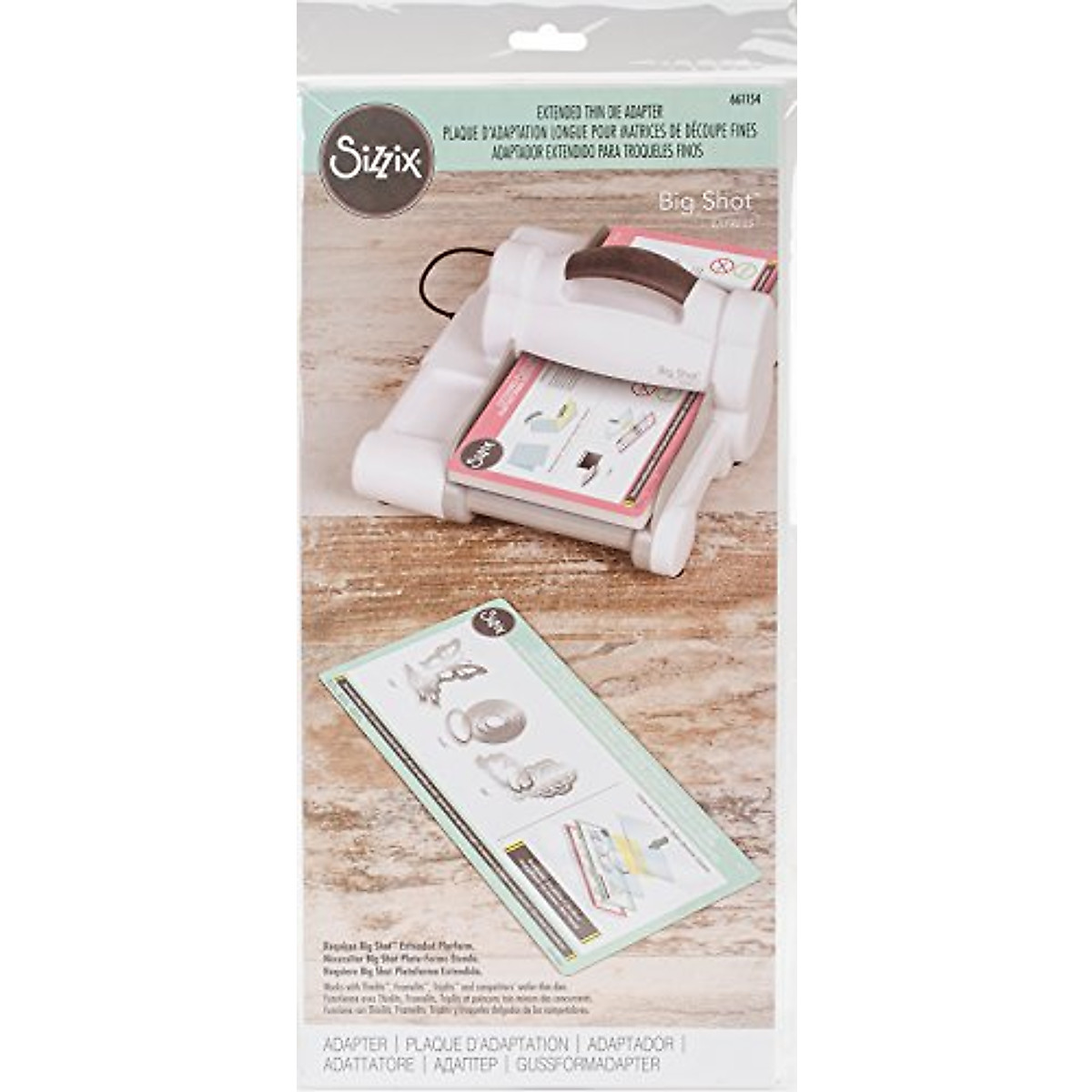 Sizzix Extended Thin Die Adapter, Multi