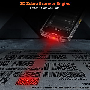 MUNBYN Android Barcode Scanner and Zebra Scanner Holster