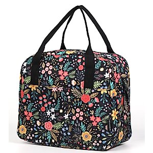VLM Lunch Bag,Lunch Box for Women Men,Reusable Insulated Lunch Tote,Small Leakproof Cute Lunch Cooler with High Capacity for Work,Picnic,Camping