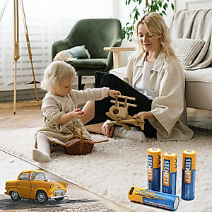 SZEMPTY Lithium 1.5V Rechargeable Batteries AA, Li-ion USB AA Battery 2600mWh with 2 in 1 Type C Charging Cable,Quick Charge in 2 Hours, Pack of 2