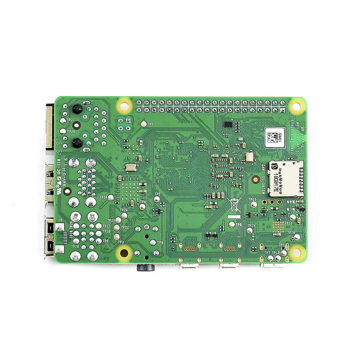Waveshare Accessory Compatible with Raspberry Pi 4 Model B 2GB RAM with Powerful Processor Faster Networking Support Dual 4K Output and Different Choice of RAM Comes with a Copper Heat Sink
