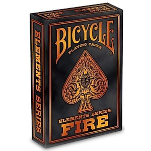 Bicycle Fire Element Playing Cards
