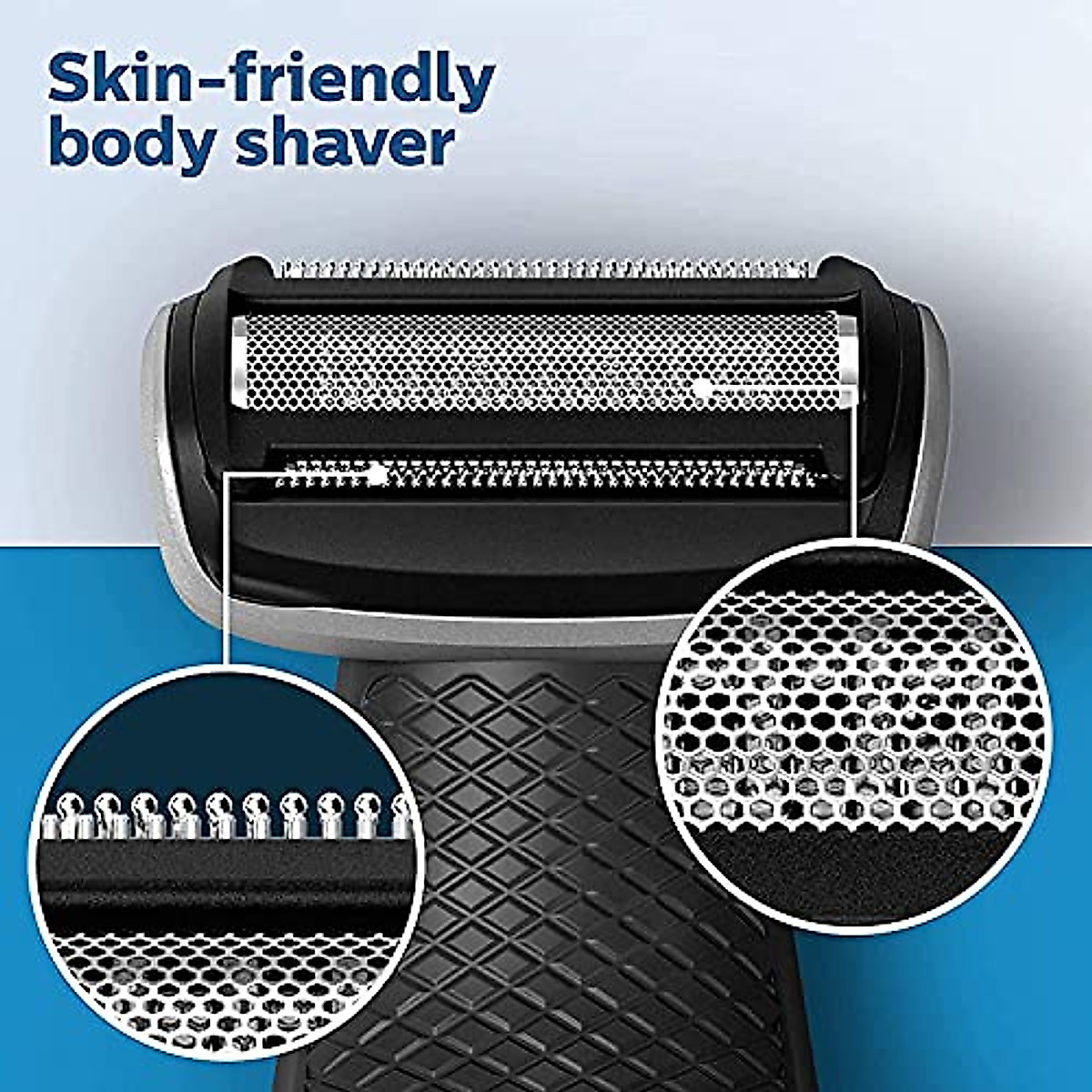 BG2000 Replacement Trimmer/Shaver Foil Head fit for Philips Norelco Bodygroom BG7040 BG7030 BG5025 BG2039