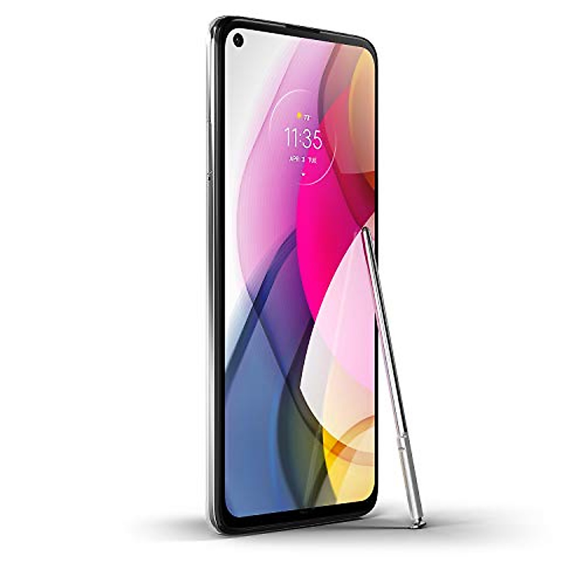 Moto G Stylus | 2021 | 2-Day Battery | Unlocked | Made for US by Motorola | 4/128GB | 48MP Camera | White