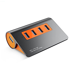 SHYPT Multi-Interface Converter ，USB3.1 Gen2 Hub Aluminum USB Hub PC Splitter 10Gbps Super Speed