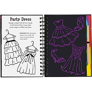 Scratch & Sketch Fashion Show (Trace Along)