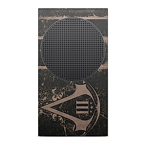 Head Case Designs Officially Licensed Assassin's Creed Old Notebook III Graphics Vinyl Sticker Gaming Skin Decal Cover Compatible With Xbox Series S Console and Controller Bundle