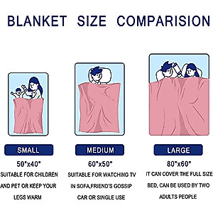 Funny Cartoon Throw Blanket Super Soft Christmas Blanket for Home Bed Sofa Picnic Christmas-003 60"x50"