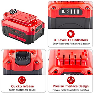 CMCB205 20V 6000mAh Battery Replacement for Craftsman 20V Battery CMCB204 CMCB202 CMCB201 CMCS500B CMCD700C1 Cordless Tool (Only for Craftsman 20V Max V20 Series)