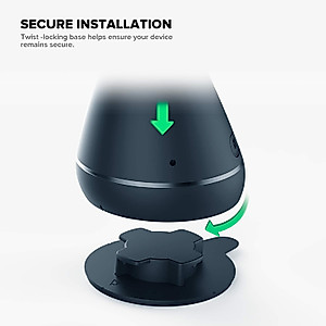 iOttie Aivo Connect - Hands-Free Wireless Charger & Auto Clamping Dashboard & Windshield Car Phone Mount - Compatible with iPhone & Android