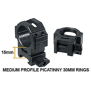 UTG 2-7X44 30mm Long Eye Relief Scout Scope, AO, 36-color