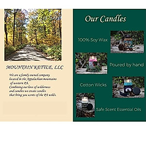 Mountain Kettle Wax Jar Candle with Let's Get Toasted - Scented Candle - Easter Day - Fall Decor Anxiety & Stress Relief Burns up to 60 to 80 Hours