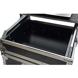 Harmony Audio HC19MIXLT Flight 11U Universal 19" Mixer Glide Laptop Stand Custom Case