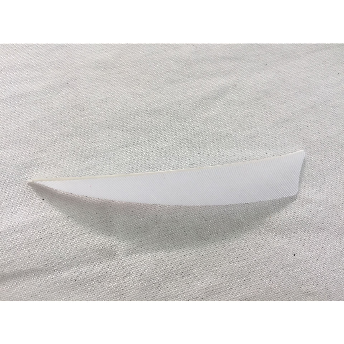 JIEXI HWYP Archery Fletches 4" Turkey Feather Fletching Shield Shape Pack of 100 (White, Right Wing)