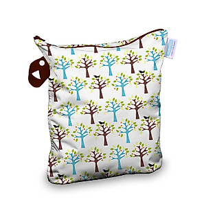 Thirsties Wet Diaper Bag, Blackbird