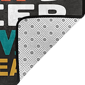 Arctic Residents Gaming Area Rugs,Funny Game Quotes Eat Sleep Game Repeat Bedroom Living Room Kitchen Mat, Non-Slip Floor Mat Doormats Nursery Rugs, Children Play Throw Rugs Carpet Yoga Mat