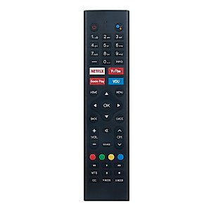 8142026670099K Replaced Remote with Voice Assistant fit for Sceptre Smart Android 4K Smart TV UMC & SRC Series A328BV-SRC A558CV-UMC A658CV-U A515CV-UMC A518CV-UMC A550CV-UMC A650CV-UMC A435BV-FSRC