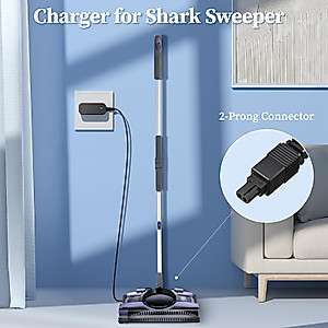 for Shark V2945Z V2950 Charger, 11V Power Cord for Shark Vacuum Charger AC Adapter Replacement for Shark XA2950 YLS0041-T110025 Floor Carpet Sweeper Vacuums Power Supply JATERSERN