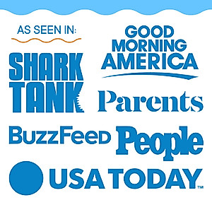 InchBug Orbit Labels - White Contrasting Personalization Silicone Baby Bottle & Sippy Cup Bands - Reusable, Dishwasher Safe, Engraved Name Labels for Daycare, 4-Pack (Nautical Navy)