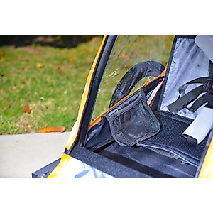 Allen Sports 1-Child Steel Bicycle Trailer- Orange, Model T1-O