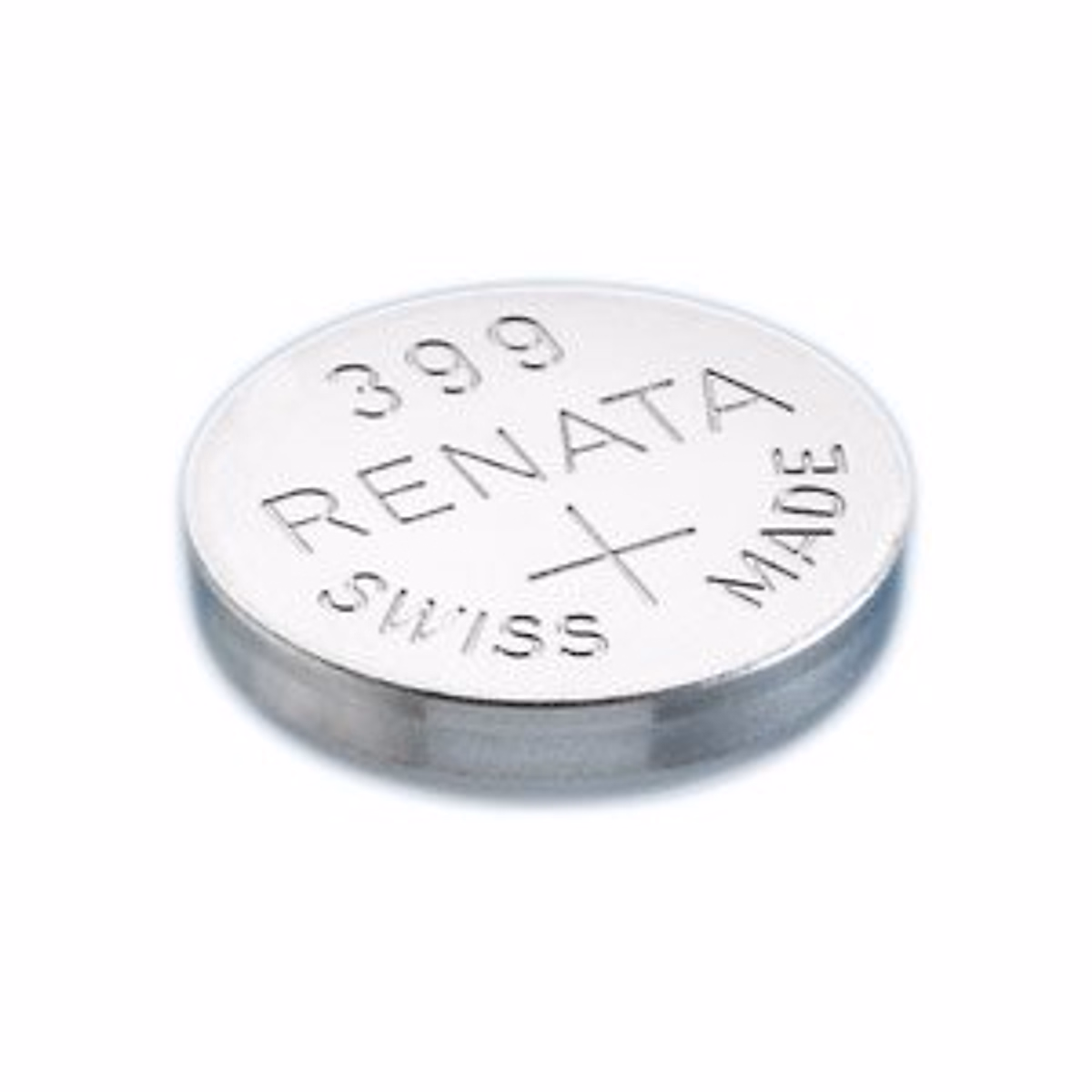RENATA 399 Non-rechargeable Battery, Watch, Single Cell, Silver Oxide, 55 mAh, 1.55 V, SR57 (1 piece)