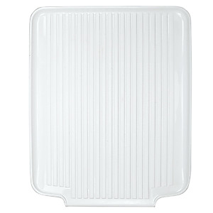 Better Houseware 1480/W Dish Drain Board, Standard, White