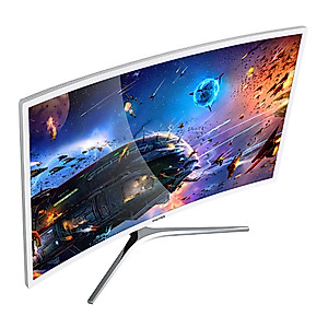 Viotek NB32C 32” LED Curved Computer Monitor – 1920 x 1080p Monitor with 60hz Refresh Rate