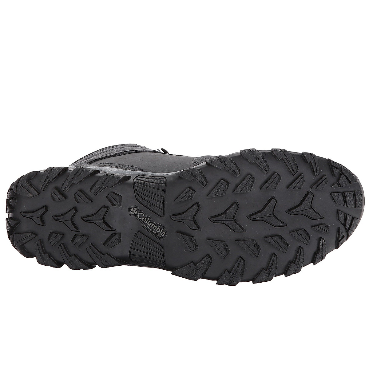 Columbia Men's Newton Ridge Plus II Suede Waterproof Boot, Breathable with High-Traction Grip, shark/black,11