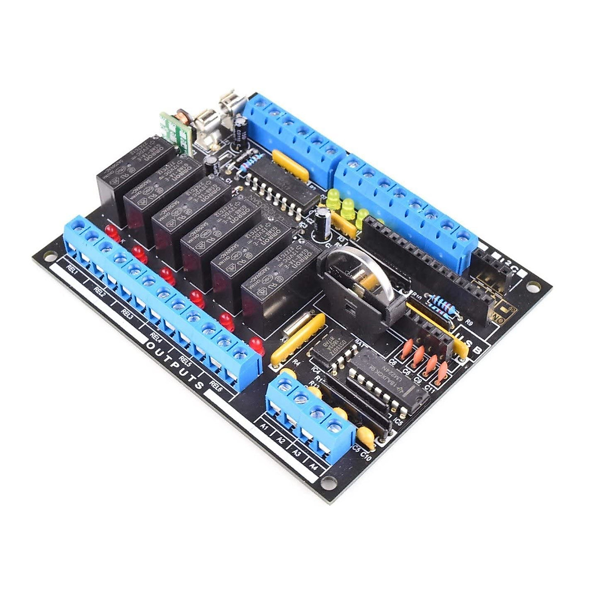 CANADUINO® PLC MEGA328 Electronics DIY Kit (100% Compatible with Arduino)