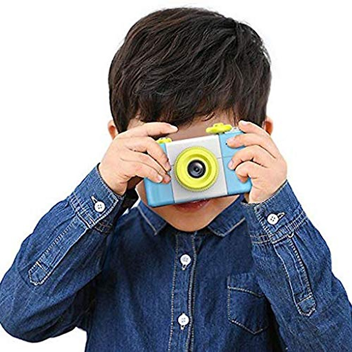 LKYBOA Children's Digital Camera - Toy Travel Camera SLR Photograph Video Children Gift (Color : B)