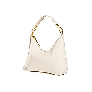 Oroton Women's North Hobo Bag, Clotted Cream, Off White, One Size