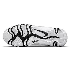 Nike Vapor Edge Shark Men's Football Cleat (us Footwear Size System, Adult, Men, Numeric, Medium, Numeric 11 Point 5), White/Black-LT Smoke Grey