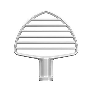 KitchenAid Pastry Tilt Head Stand Mixer Beater Attachment, White