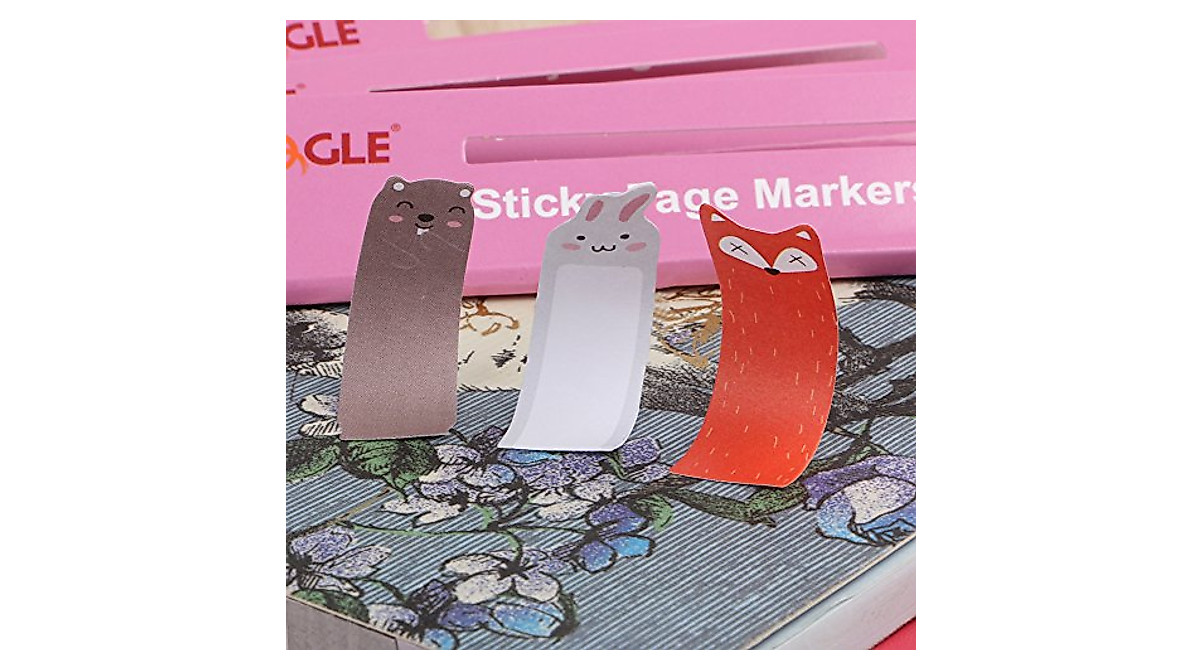 Eagle Cute Cartoon Animal Sticky Notes, Page Markers, 15 Sheets per Pad ...