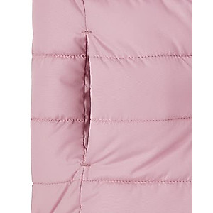 The Children's Place Girls' Medium Weight Puffer Jacket, Wind, Water-Resistant, Rose Quartz, Small (5/6)