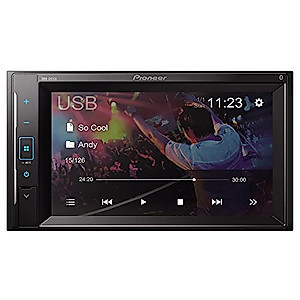Pioneer DMH-241EX Digital Multimedia Receiver (Does not Play Discs) Bundled with + (1) License Plate Style Backup Camera