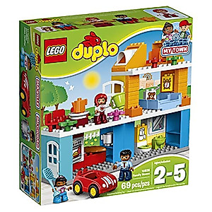 LEGO DUPLO My Town Family House 10835 Building Block Toys for Toddlers (69 Pieces)