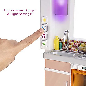 Barbie DreamHouse, Doll House Playset with 75+ Furniture & Accessories, 10 Play Areas, Lights & Sounds, Wheelchair-Accessible Elevator