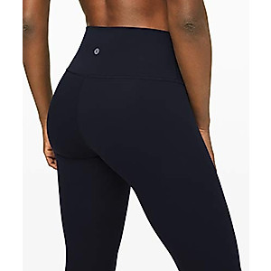 Lululemon Athletica Wunder Under High Rise Crop 23 inches Yoga Pants (True Navy, 4)