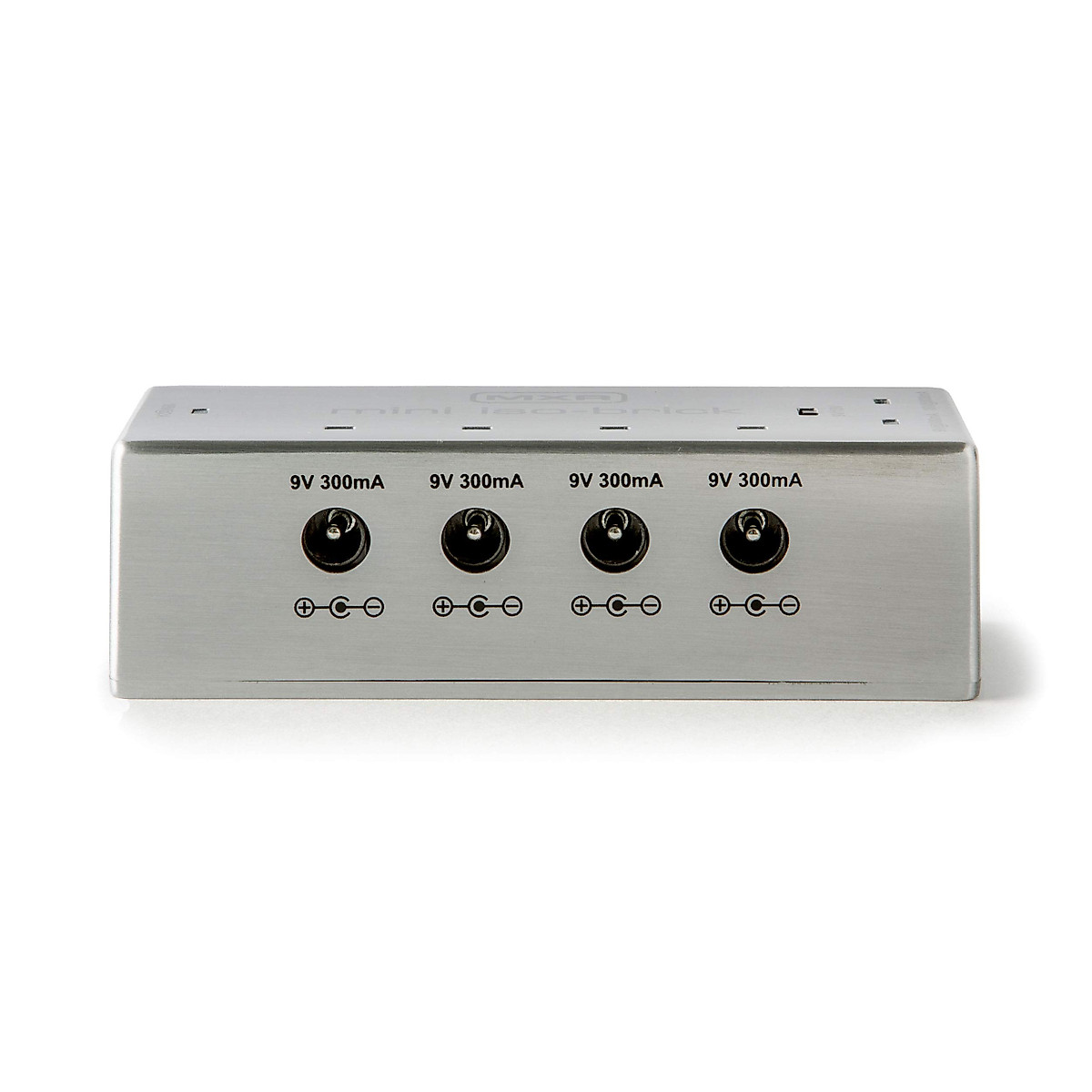 MXR M239 Mini Iso-Brick Power Supply Bundle with 2 Patch Cables, 6 Guitar Picks, and Polishing Cloth