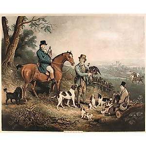 Hawking [To Sir John Maxwell, of Pollock, Bart. This plate is taken from a Picture, in the posession of Mr. Fleming of Borochan is most respectfully Dedicated, By His, most obliged and humble Servants R. & J. Finlay]