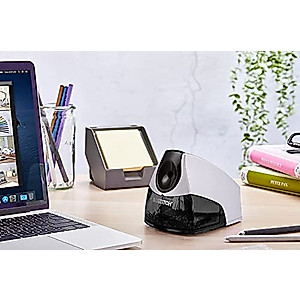 Bostitch Personal Electric Pencil Sharpener - Electrical Automatic Powerful Motor for Fast Sharpening - Compact Electric Sharpener - Includes Sharpening Tray & Safety Switch for Home, School, Office