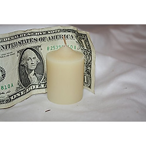 Enlightened Ambience 24 Sexy, Woodland Patchouli Pine Highly Scented Votive Candles, Ivory, Long-Burning