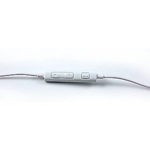 Samsung EHS64AVFWE 3.5mm EHS64 Stereo Headset with Remote and Mic - Original OEM - Non-Retail Packaging - White